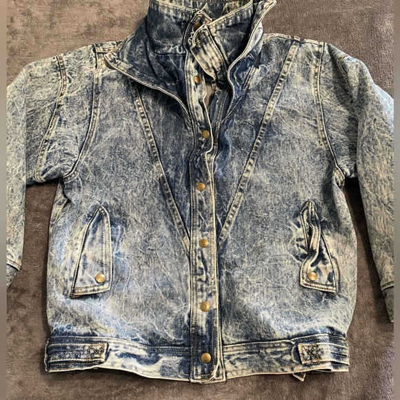 Vintage | Jackets & Coats | Vintage Acid Wash Denim Jean Jacket | Poshmark
